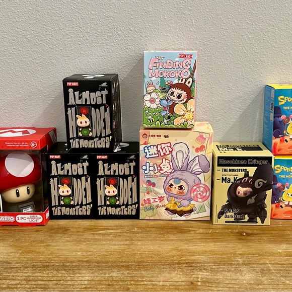 POP MART | Toys | 0 Authentic Confirmed Bundle Pop Mart Mario Baby 3 ...